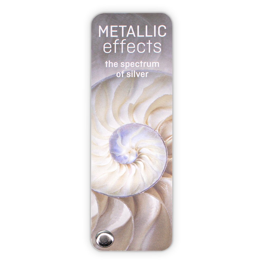 Nuancier Argent (métallique), 4.5 x 14 cm chez Onlineprinters