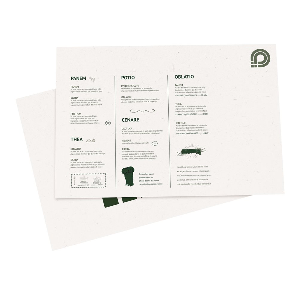 Sets de table, 45 x 32 cm, impression recto seul, 45 x 32 cm chez ...